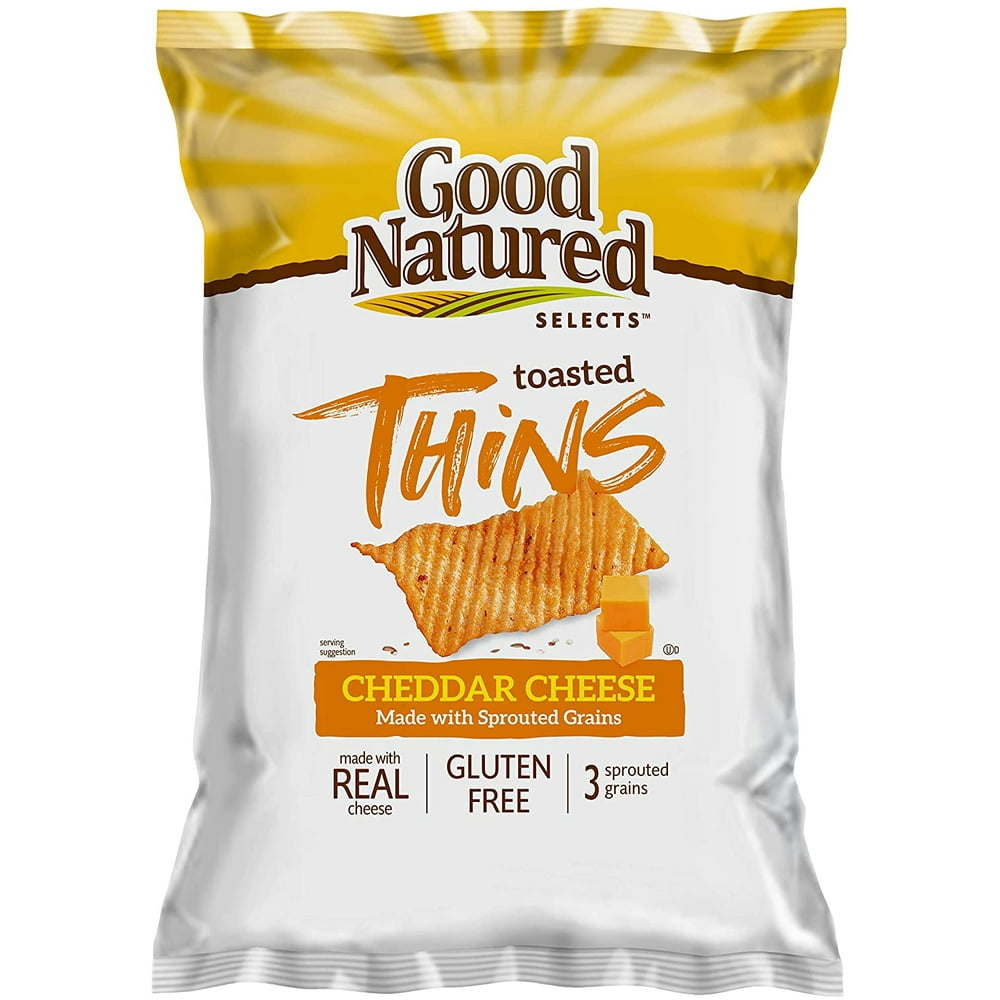 Good Natured Selects Gluten Free Baked Thins (Multi Grain Cheddar 7.5 ...