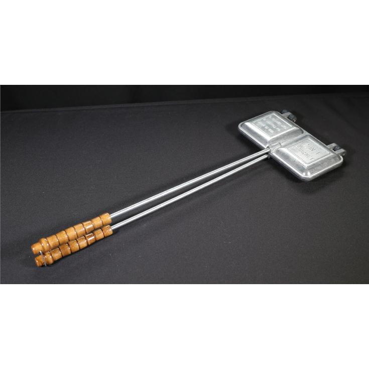 Click here for C. Palmer Mfg Pie Iron 2 In 1 T Non Stick Aluminum... prices