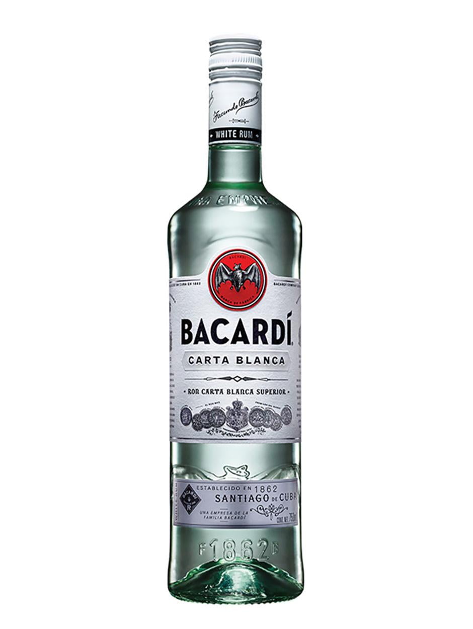 Pack de 6 Ron Bacardí Carta Blanca 750 ml | Walmart en línea