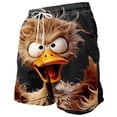 Elvqul Drawstring Shorts for Men with Stretch Holiday Board Shorts ...