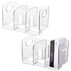 Deli Collapsible Plastic Book Document Folder, Desk Organizer with 4 ...