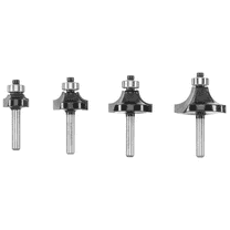 Stalwart Router Bit Set, 24 Piece Kit With Shank And Wood Storage Case ...