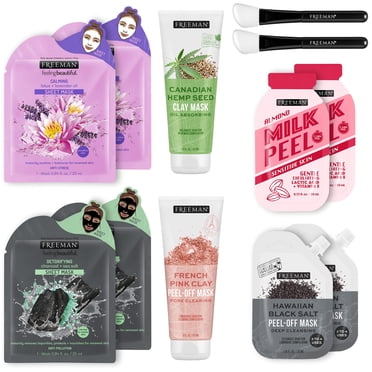 Freeman Anti-Stress Clay Facial Mask, Mineral-Rich Skincare, Purifying ...