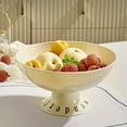Zonao Drainable Fruit Bowl for Kitchen Counter,10-inch Large Fruit Bowl ...