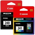 Canon Pixma PG-240 Black, CL-241 Color Ink Cartridges, Genuine, for MG ...