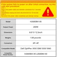 260-00260 connector: 6+4 power supply, compatible ...