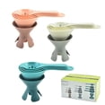 6-in-1 Kitchen Funnel Set with Egg Separator & Sturdy Base, Plastic ...