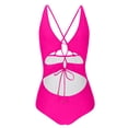 Cute Swimsuit for Women Womens Cut out Swimsuit One Piece Lace-Up ...