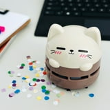 Wrapables Mini Portable USB Desktop Vacuum, Mocha Cat - Walmart.com