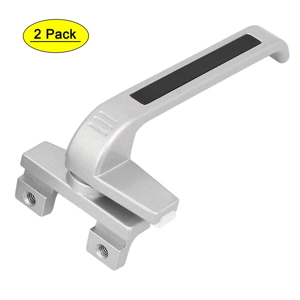 Zinc Alloy Casement Window Locking Handle Grip Right Hand Silver Gray ...