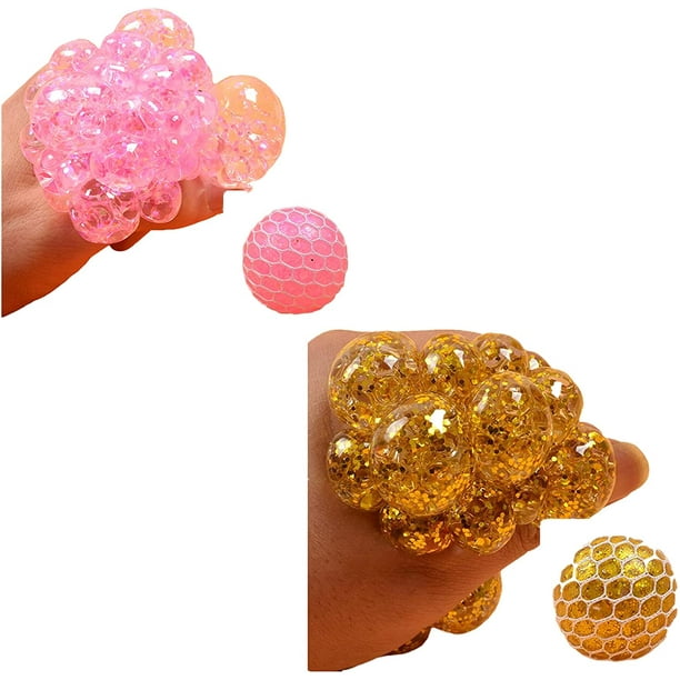Soft Squishie Grape Mesh Ball IGUOHAO s Relieve Stress Fidget Grape ...