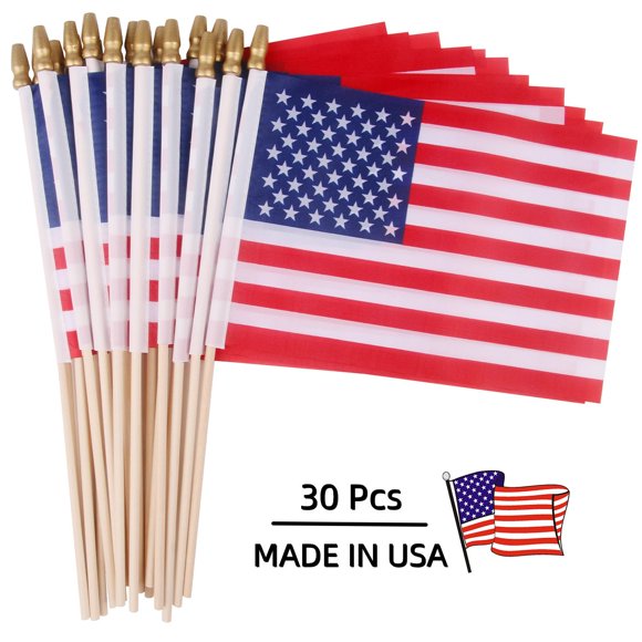 Small American Flag Stick
