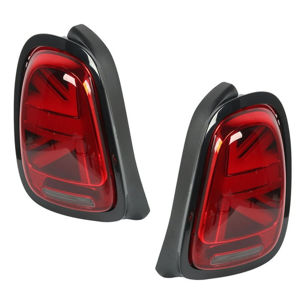 Full LED Union Jack Tail Lights, Sequential Turn Signal, Cooper F55 F56 ...