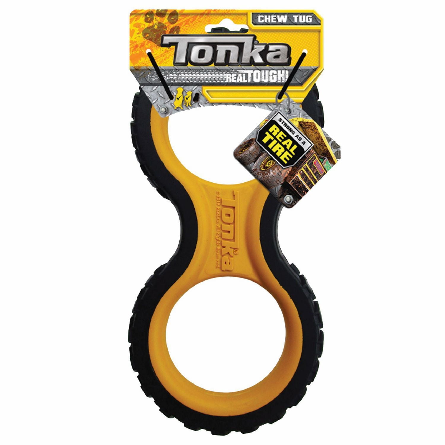 Click here for Tonka Infinity Tread Tug Dog Toy  11.5 In prices