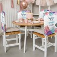 6 Pack Summer Ocean Chair Back Covers Welcome to Life Color Coral Shell ...