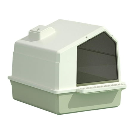 Cat Toilet Full Enclosed Anti Splashing Large Sand Box Container with ...
