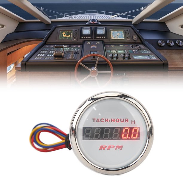 2in Digital Tachometer Accurate Digital Display Tacho Gauge For RV ...