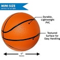 5" Indoor Mini Basketball Balls | Durable PVC | For Mini Hoop Games or ...