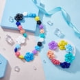 20 Style Food Grade Eco-Friendly Silicone Beads Rose Mixed Color 20.5 ...