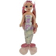 TY Sea Sequins Plush Mermaid - INDIGO (Medium Size - 18 inch) - Walmart.com