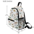 ALAZA Dinosaur Funny Pattern School Backpack Student Bookbag Mini Bag ...