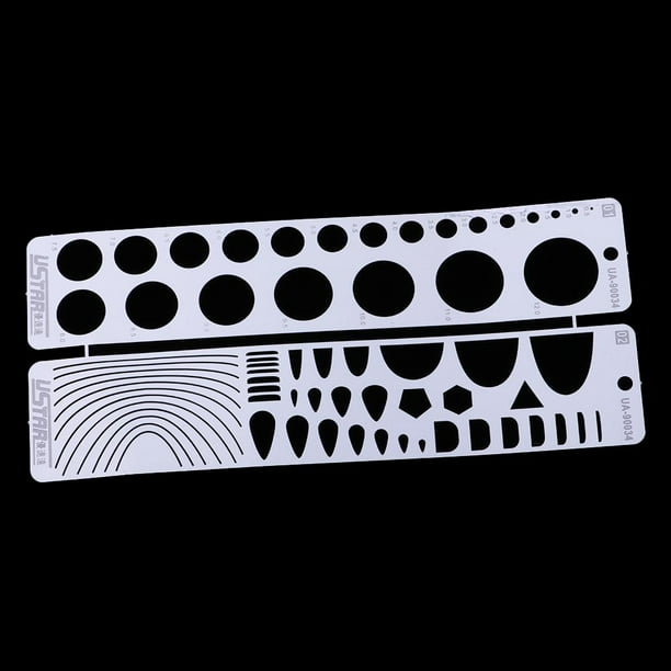 Professional Etched Tool Scribing Model Panel Rivet Template Engrave ...