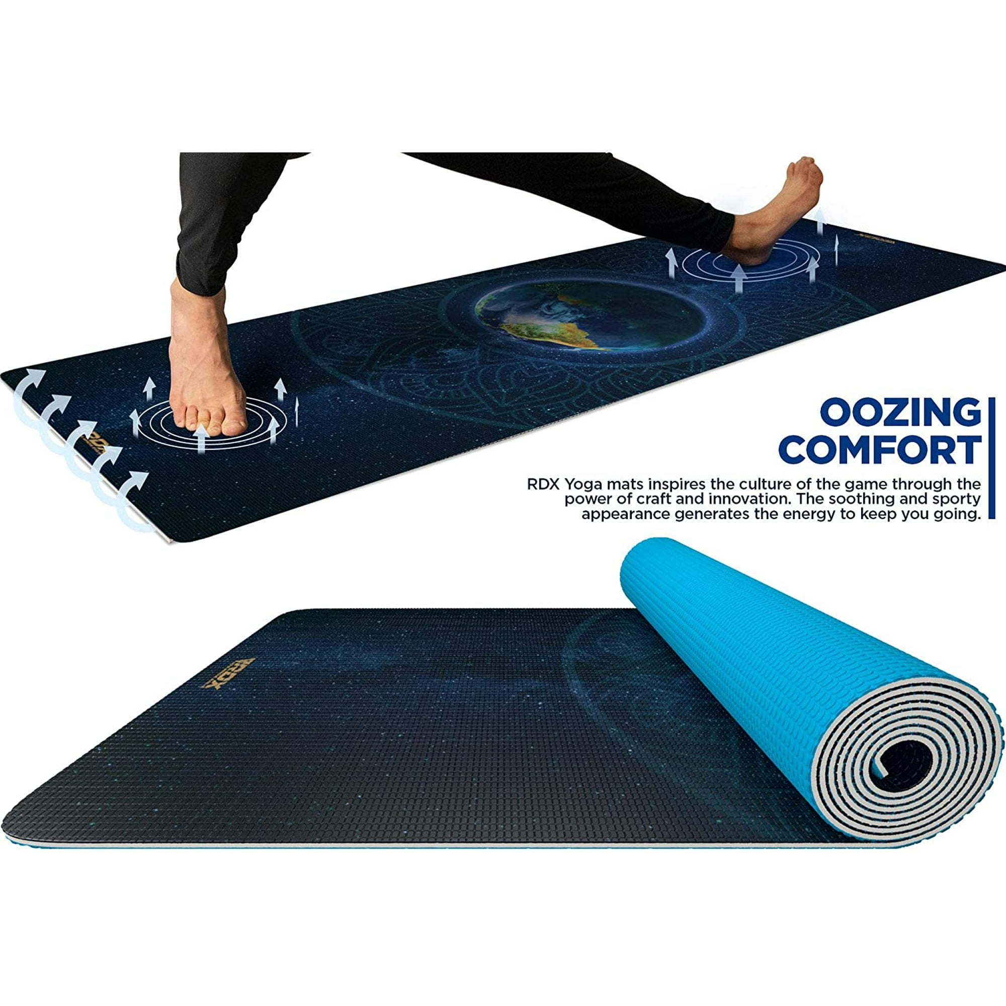 Click here for Rdx Yoga Mat 6mm Thick With Straps And Carry Bag... prices