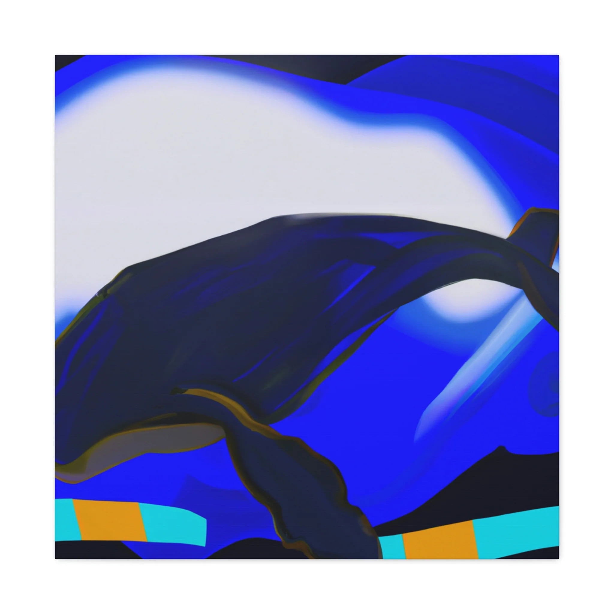 Bowhead Whale Pop Art - Canvas - Walmart.com