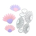 LZBRDY Daisy Flower Metal Cutting Dies Alinacrafts Scrapbooking Card ...