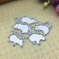 BQBQERT Mouse Die Cut Decorative Embossing Paper Die Carbon Steel ...