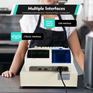 Sharp XE-A407 Business POS Machine, Thermal 99 Dept Cash Register ...