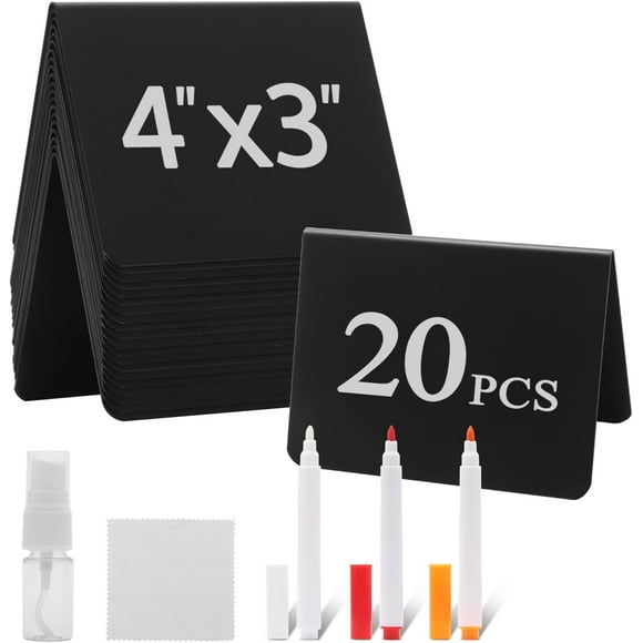 Food Label Holders Buffet