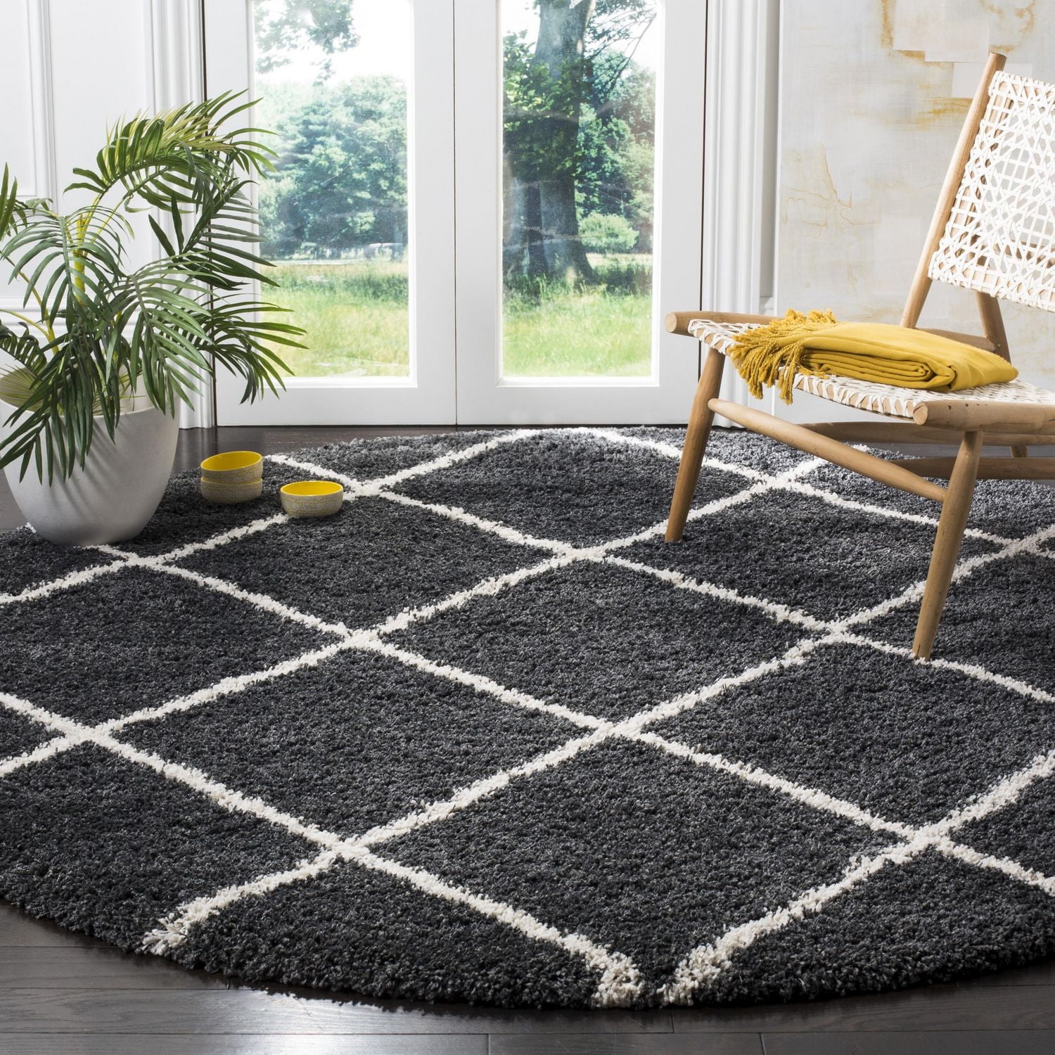 Click here for Safavieh Hudson Amias Geometric Shag Area Rug 11 X... prices