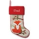 Personalized Forest Friend Stocking Available In Different Animals ...