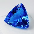 Gemsgrowth Lab Created Blue Tanzanite Loose Gemstone, 50 Carat ...