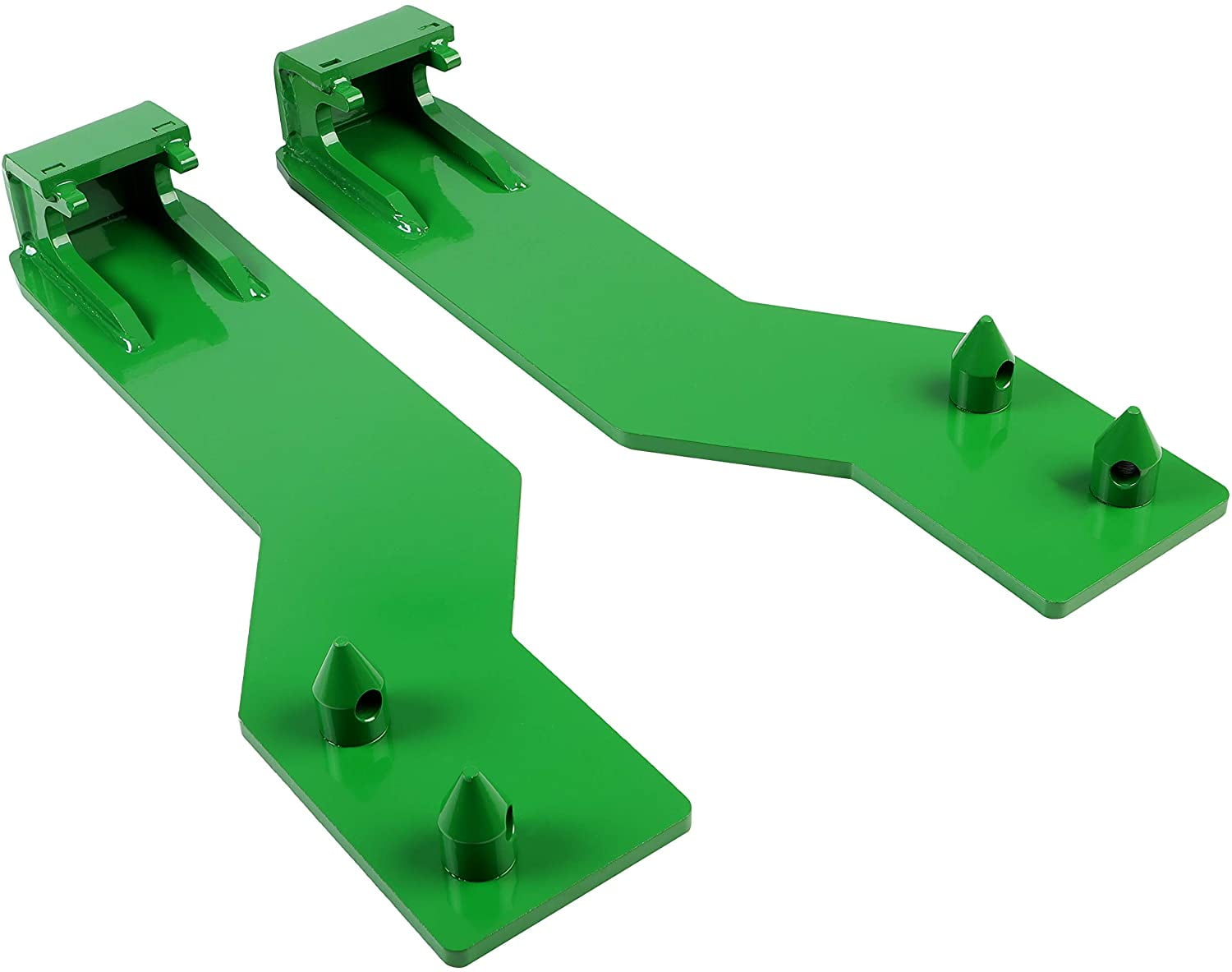 Buy Steel Tractor Loader Quick Tach Weld On Mounting Brackets Fits John ...