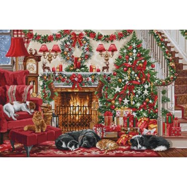 Cherry B016l Counted Cross Stitch Kit Walmart