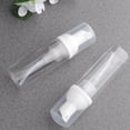 Baluue 4Pcs Transparent Refillable Pump Bottles for Travel Storage Leak ...