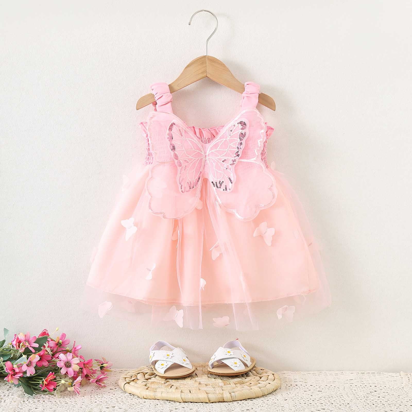 Click here for Wenxiaoo Toddler Girl Dresses Ruffle Sleeveless Tu... prices