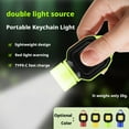 COB Keychain Work Light, 600 Lumens EDC Mini Flashlights, Rechargeable ...