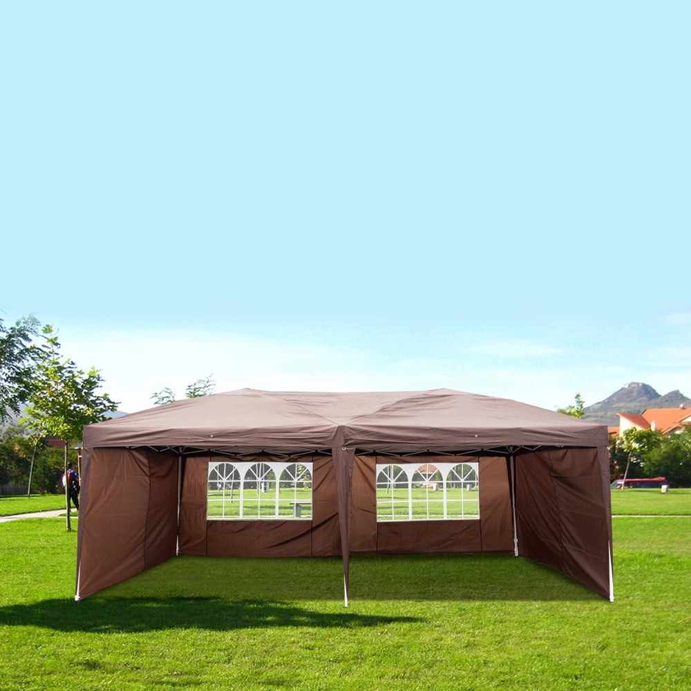 10' x 20' Gazebo Tents and Canopies, Outdoor Tents and Canopy with 4 ...