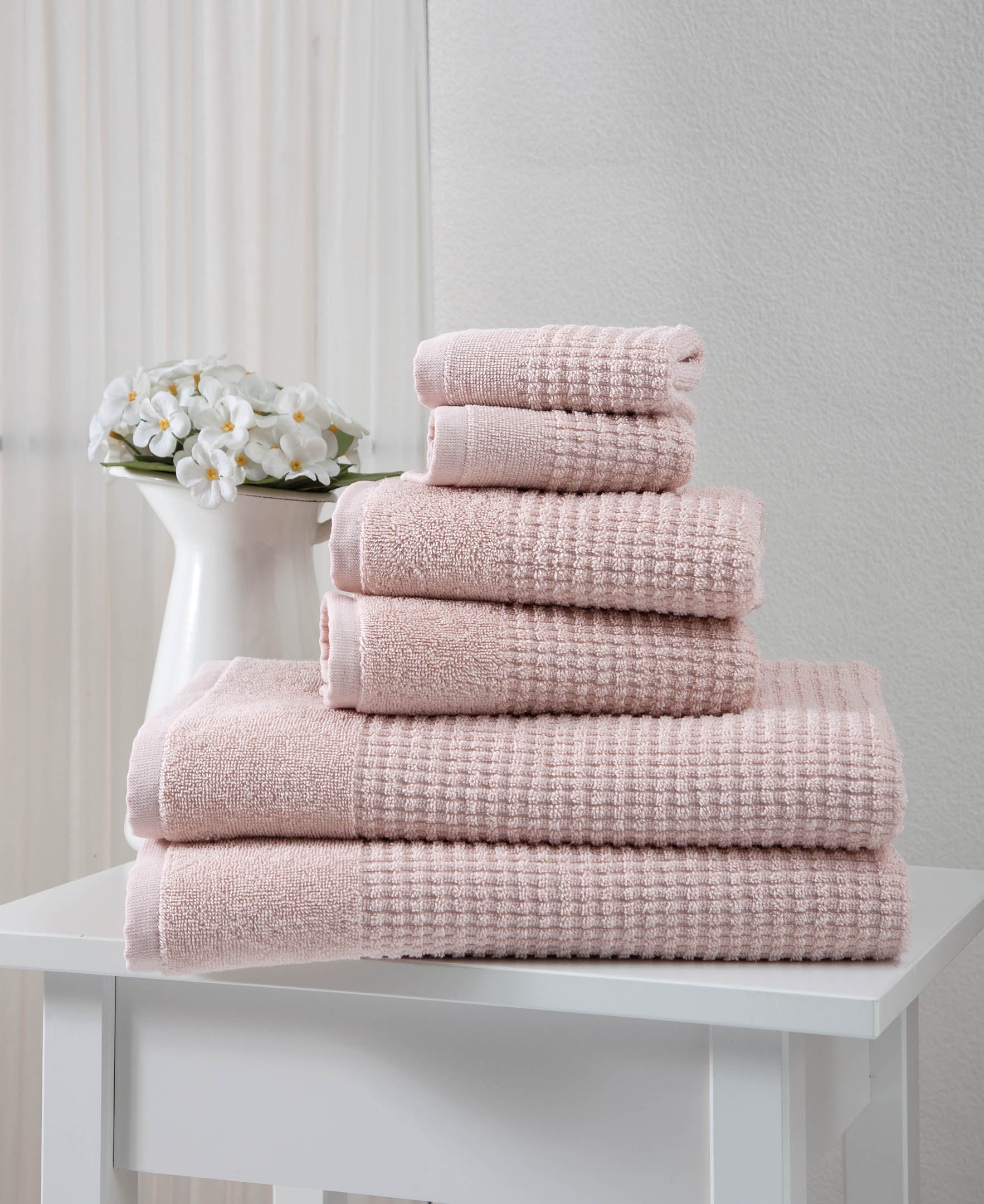 Ozan Premium Home Sorano Collection 100% Turkish Cotton 6-Pc. Towel ...