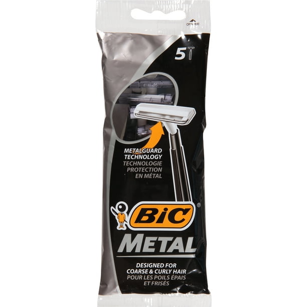 BIC Metal Disposable Razor, 5-Count - Walmart.com