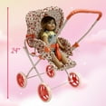 The New York Doll Collection 3-in-1 Babydoll Stroller, Florak - Walmart.com