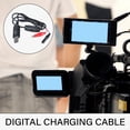 Clip to USB Male Connector Adapter Cord 100cm Wire USB 5V Clamp Power ...