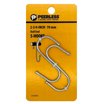 Mainstays S Hooks, Bronze, 12Piece/Set, 100% Iron - Walmart.com