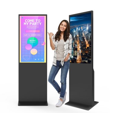 "MWE 55"" 4K Touch Screen LCD Display, Android 9.0, Digital Signage ...