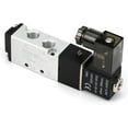 4V110-06 1/8 Air Solenoid Valve 5 Way Port 2 Position Gas Pneumatic Electric Magnetic Valves ...