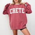 Crete Lightweight Cotton Crewneck T-Shirt, Greece, Greek Islands, Beach ...
