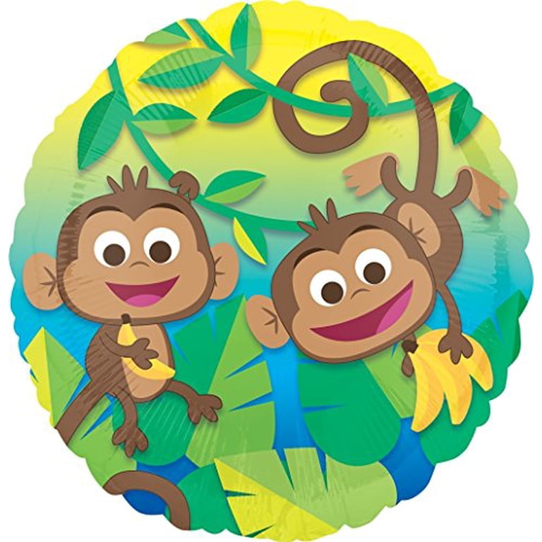 Animated Baby Shower Monkey
